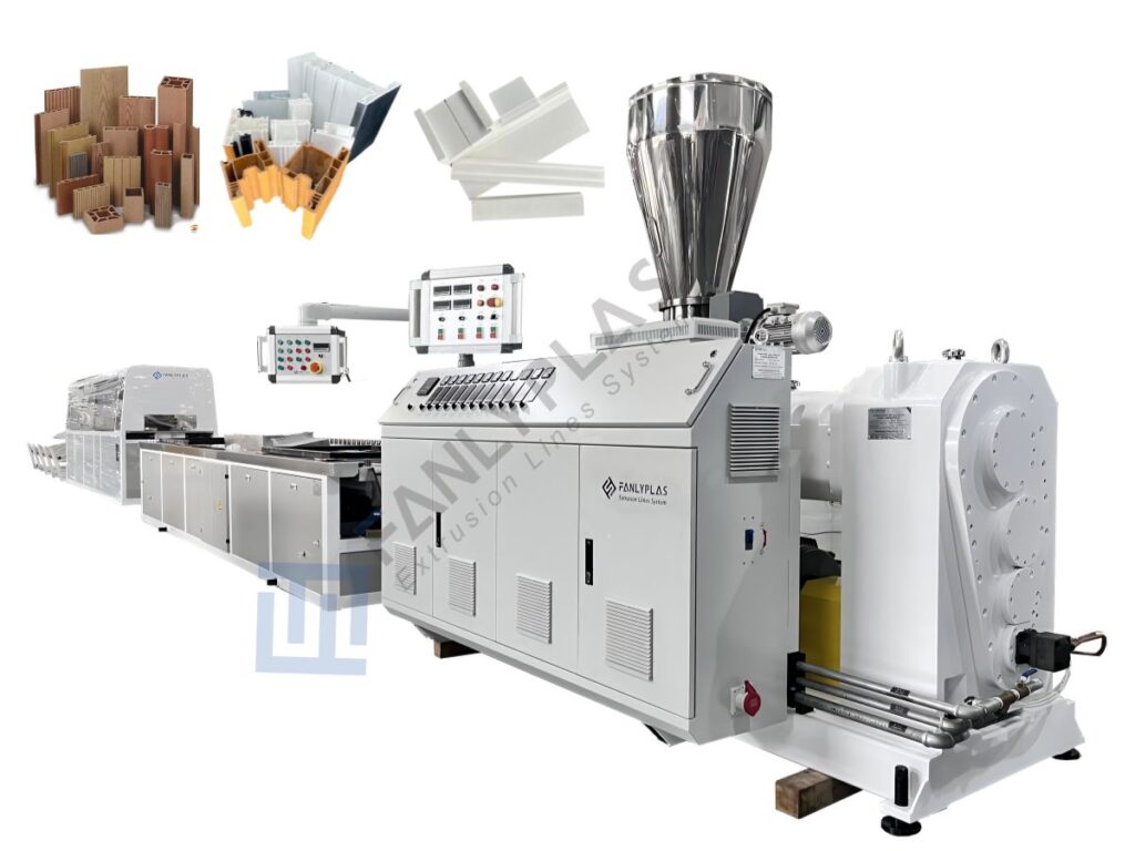 PVC Profile Extrusion Line Manufacturer | FANLYPLAS
