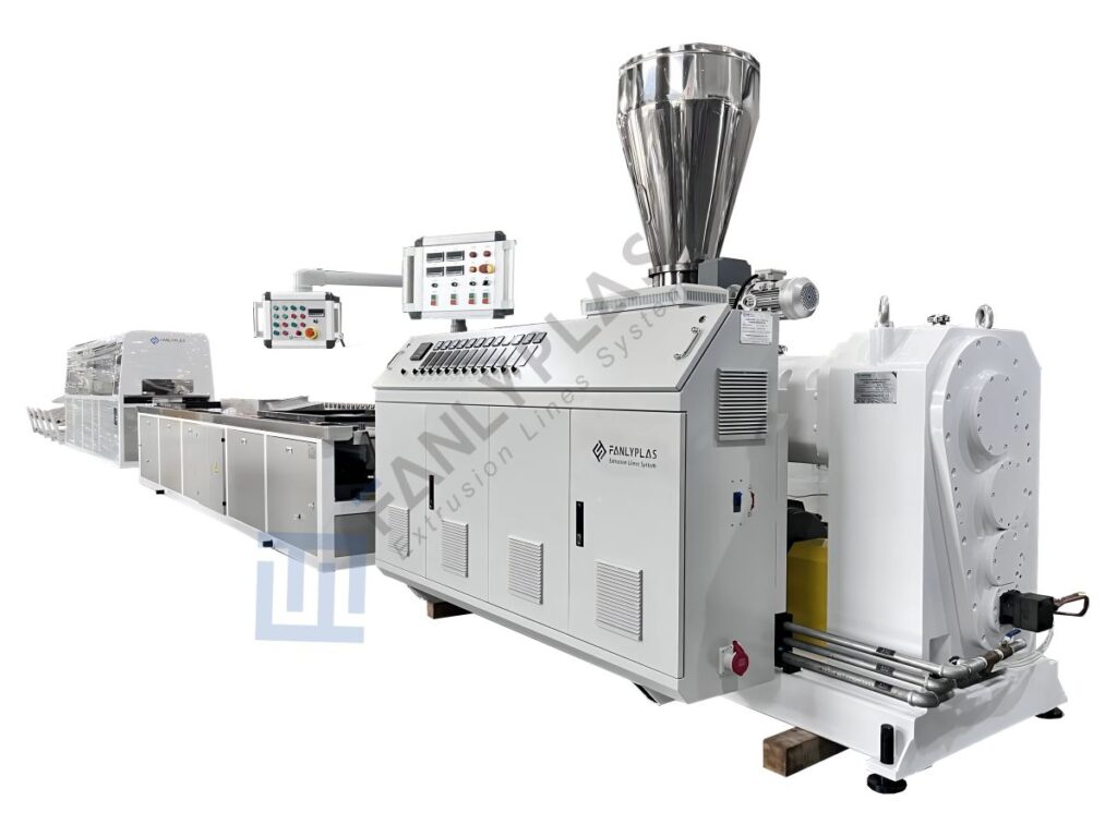 PVC Profile Extrusion Line & Machine | FANLYPLAS